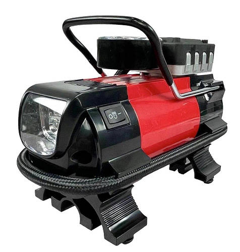 Електричний насос для шин, Електричний насос для підкачування шин (20 л/хв) INTERTOOL, VLT, ціна ...