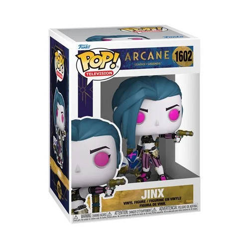 Фигурка Funko Pop Фанко Поп Аркейн Джинкс LOL Arcane Jinx 10см A J 1602 ...