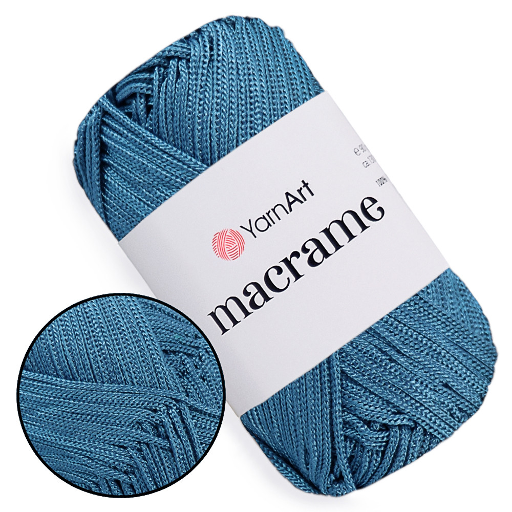 YarnArt Macrame, Джинс №169, полиэстеровый шнур 2,5мм - купить интернет ...