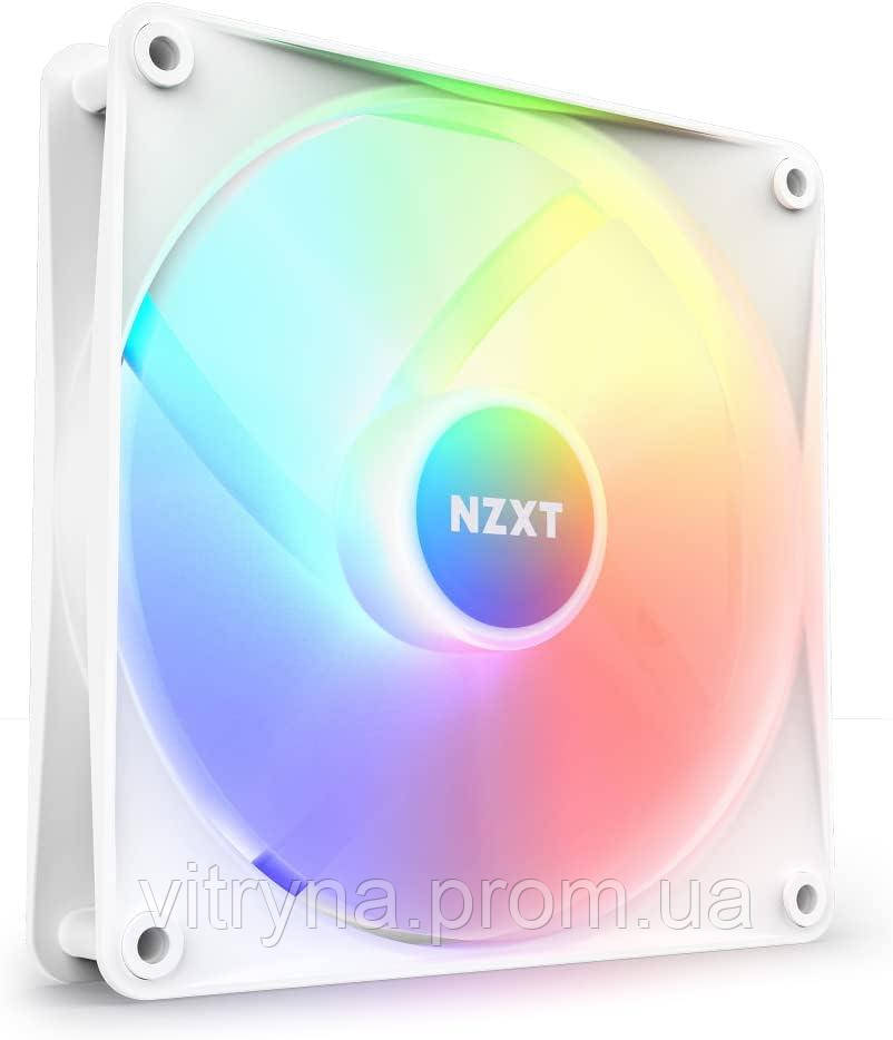 NZXT F140 RGB Core - 140-миллиметровый вентилятор RGB, установленный на ...