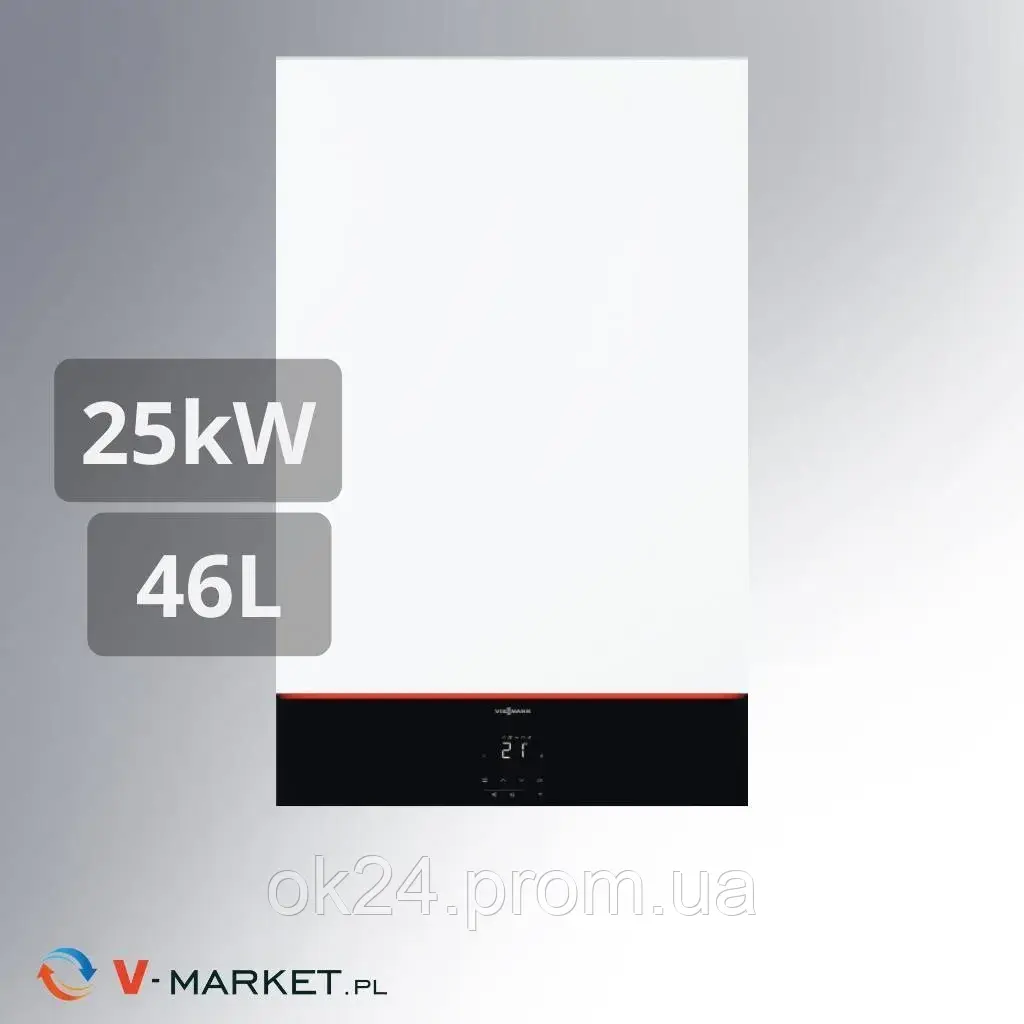 Котел Viessmann Vitodens 111-W 3,2-25kW + 46l Z028151 (ID#2438539987 ...