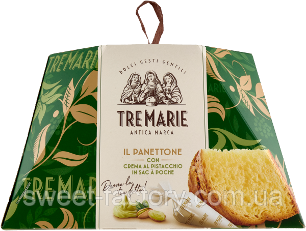 Паннетоне Tre Marie Panettone Crema Pistacchio 950g: продаж, ціна у ...