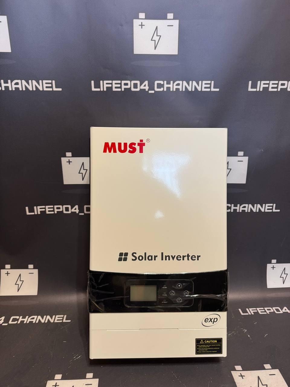 Гибридный инвертор Must PV19-6048EXP, 48 В, 120 А, 6000 В (ID ...