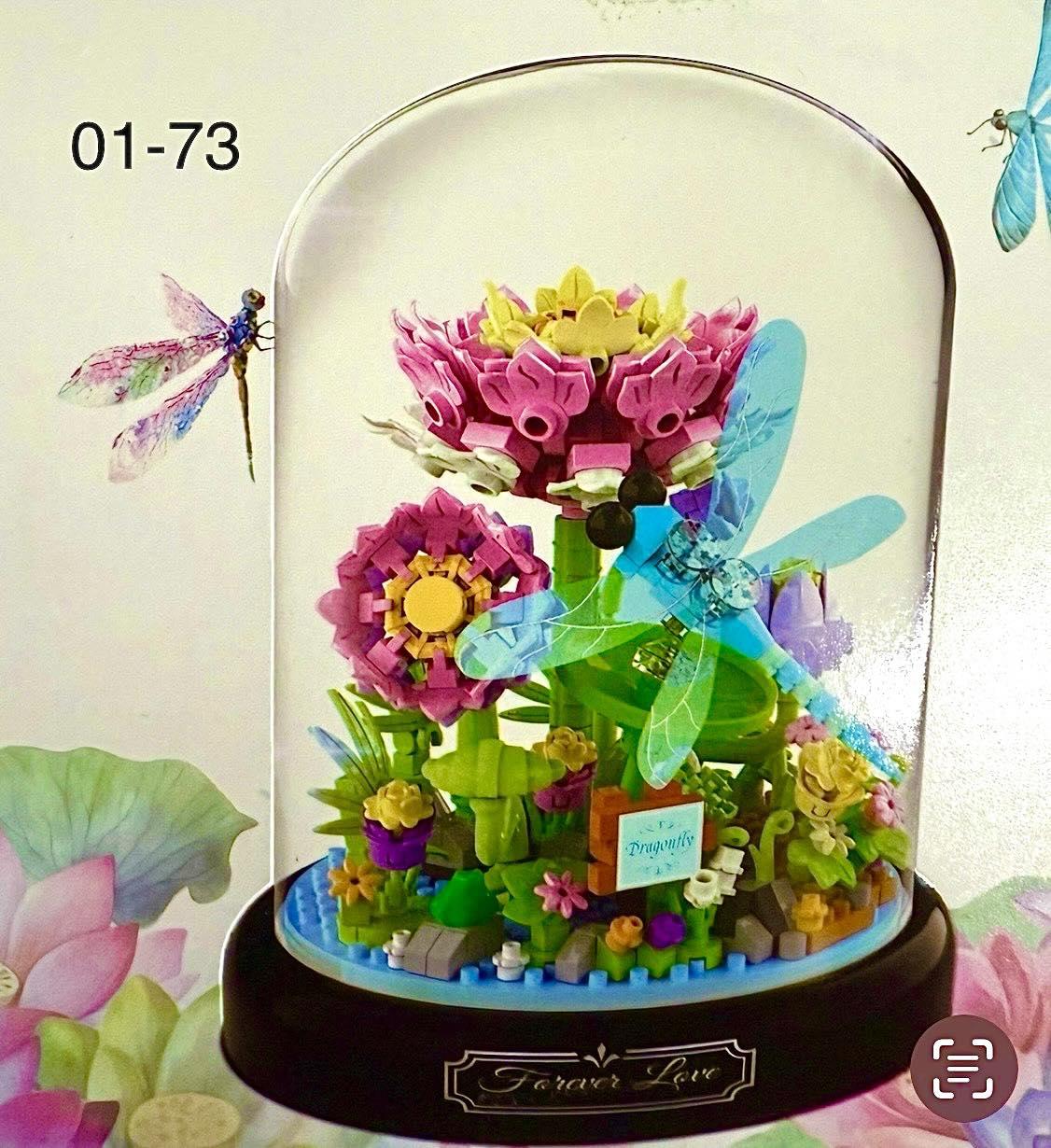 Конструктор Balody з підсвічуванням, Конструктор-нічник букет квітів з ...