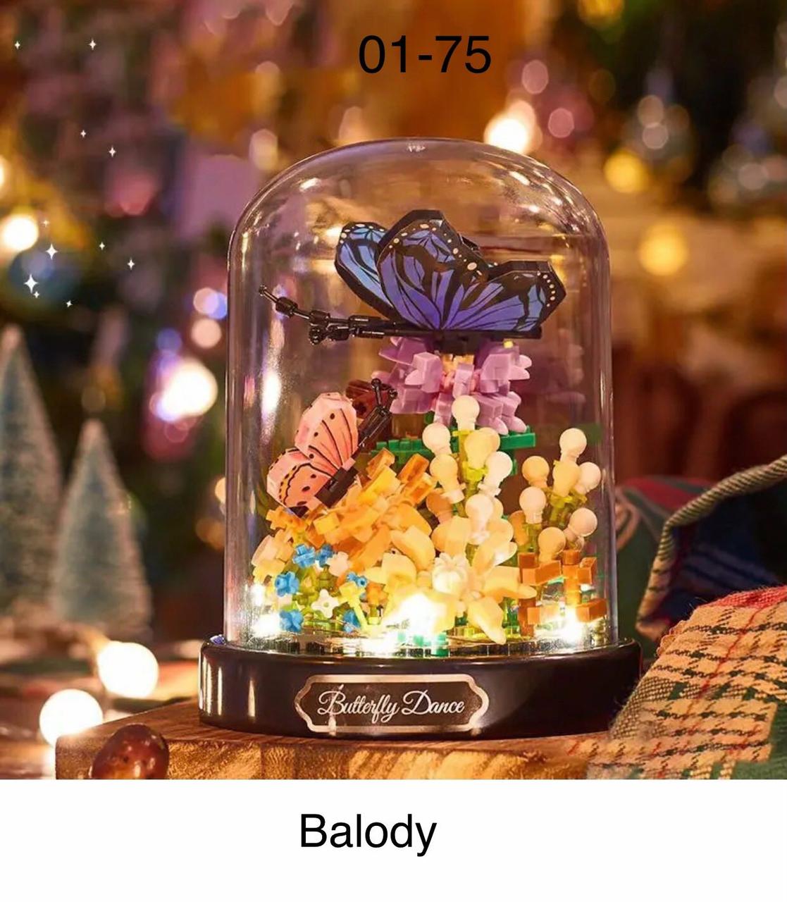 Конструктор Balody з підсвічуванням, Конструктор-нічник букет квітів із ...