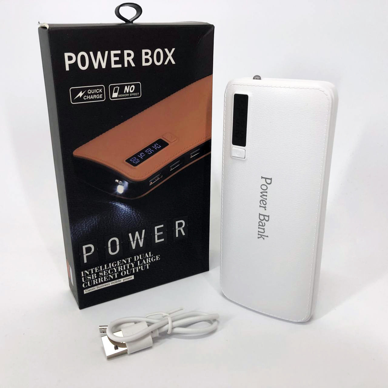 Портативное Зарядное Устройство Павербанк 50000 mAh 3хUSB Power Bank Smart Tech. Цвет: белый (ID ...