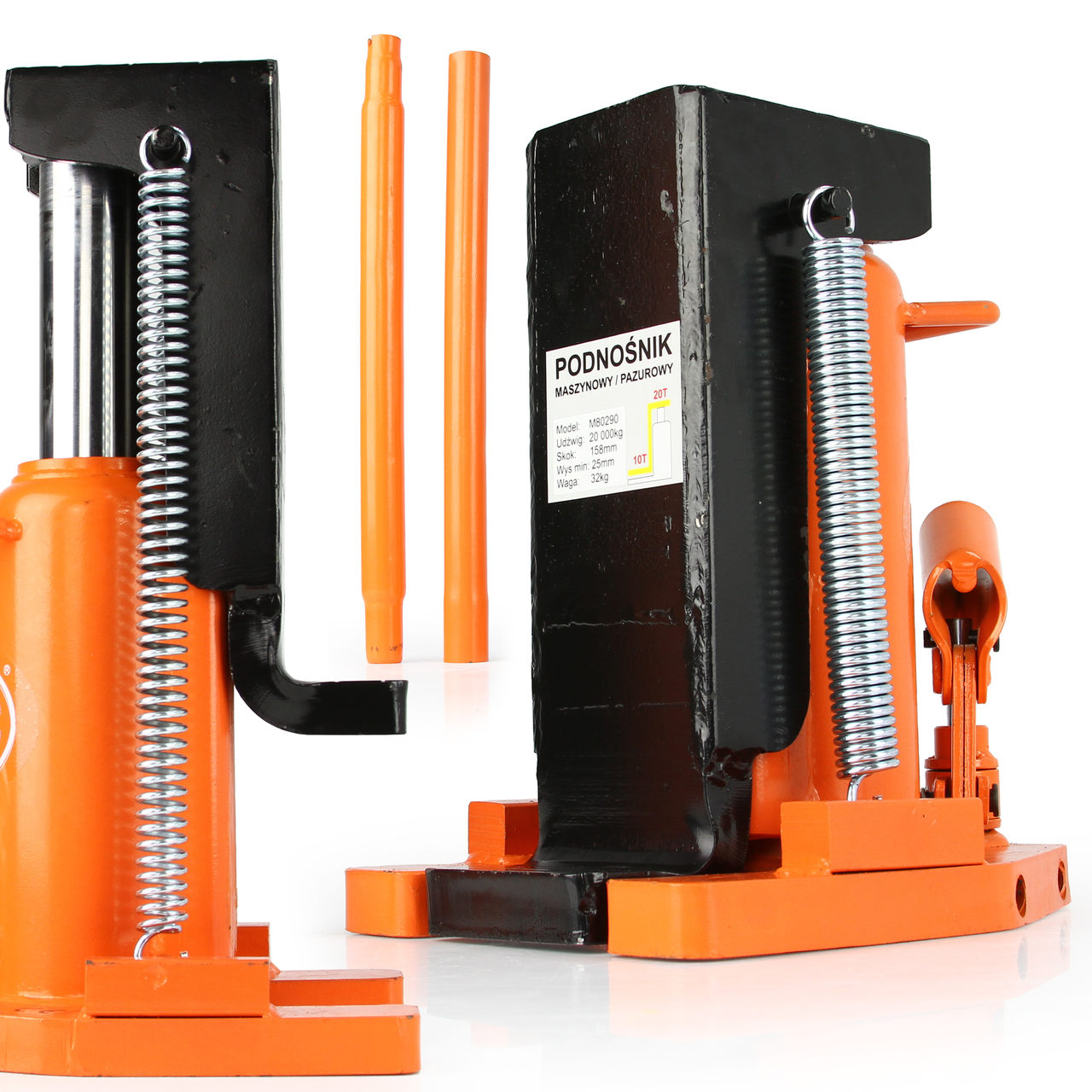 ТОП Гидравлический домкрат Mar-Pol M80291, грузоподъемность 20 тонн ...