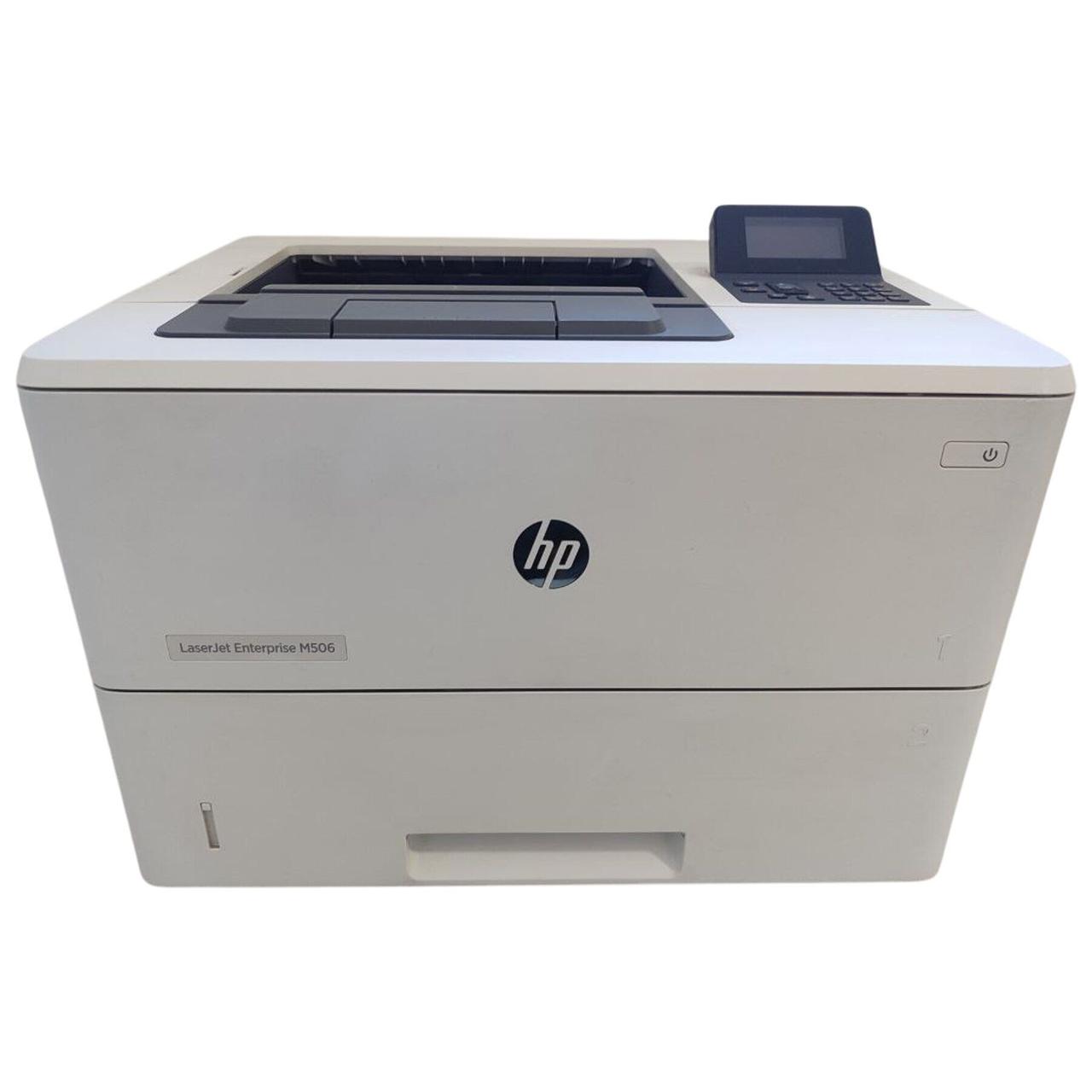 Принтер HP LaserJet Enterprise M506 / Лазерний монохромний друк ...