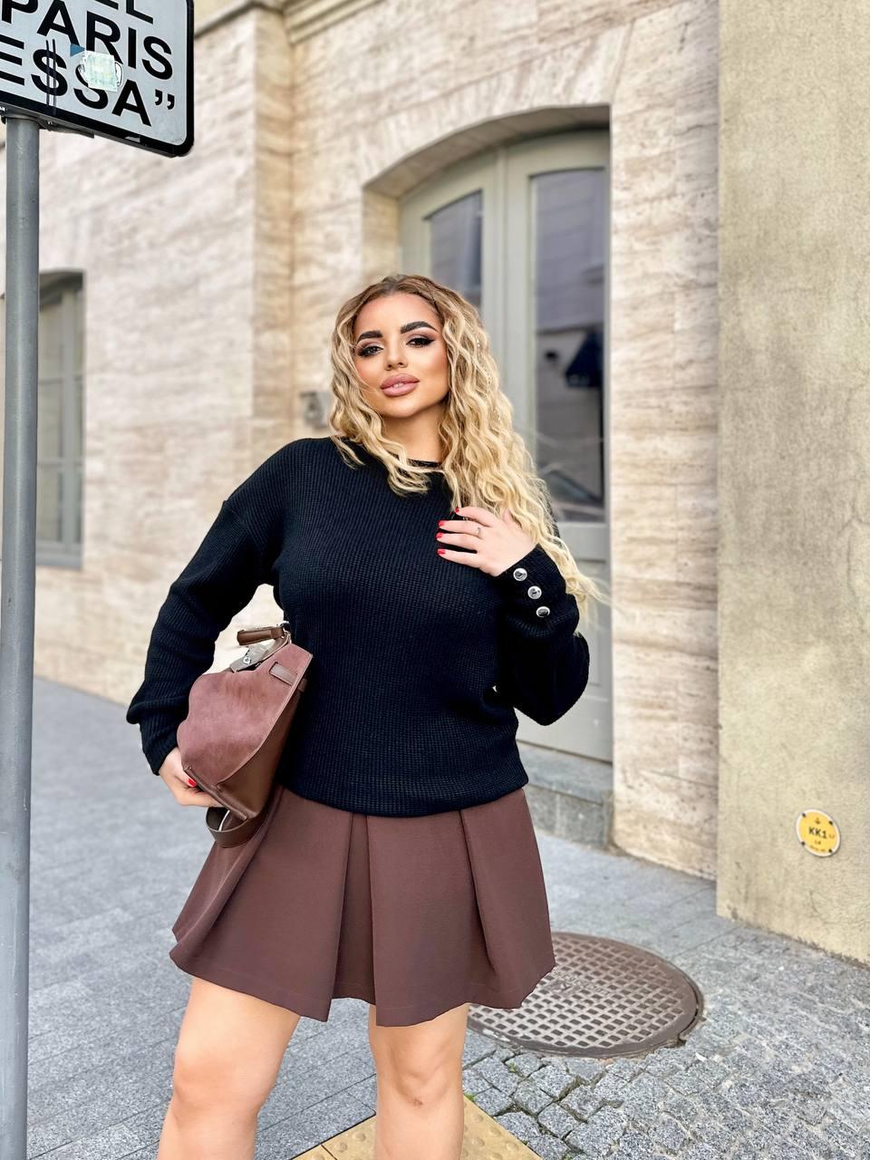 Кофта туника женская БАТАЛ (ID#2000651754), цена: 930 ₴, купить на Prom.ua