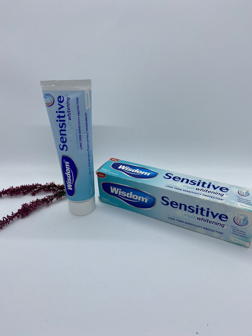 Wisdom sensitive whitening (100мл) Відбілююча паста для відбілювання ...