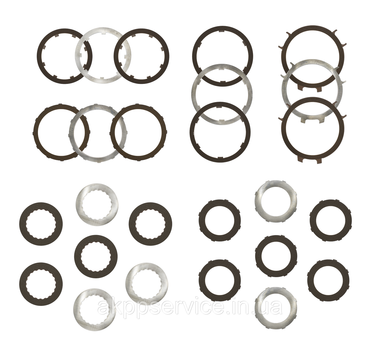 Комплект фрикційних дисків АКПП DP0 AL4 1.8L 2.0L 97-up Renault Peugeot Citroen: продаж, ціна у ...