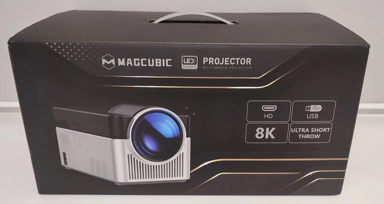 Проектор MAGCUBIC HY450 900ANSI 8К 4K Wifi 6 BT5.4 Голосовий пошук (ID ...