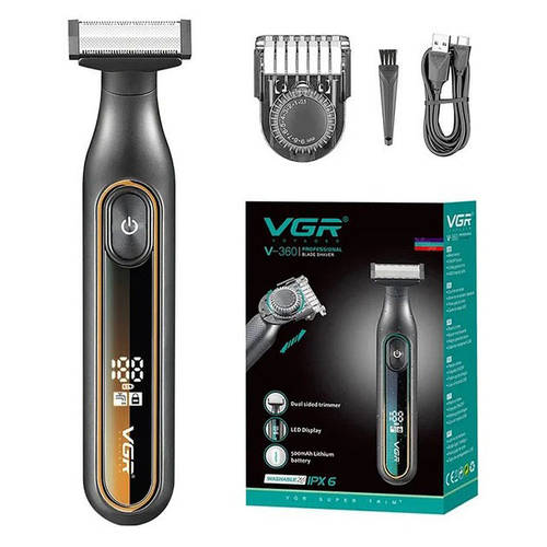 Мужские электробритвы для лица VGR V-360, Бритва профессиональная для бритья, Триммер YT-316 для ...