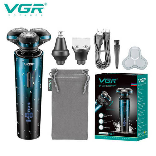 Профессиональная бритва для волос VGR 3 в 1 V-303, Портативная бритва, JX-117 Бритвы ...