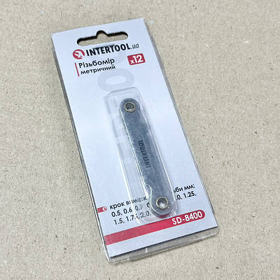 Різьмір метричний 12од (0,5-3,0) INTERTOOL SD-8400 (ID#1706384183), ціна: 50 ₴, купити на Prom.ua