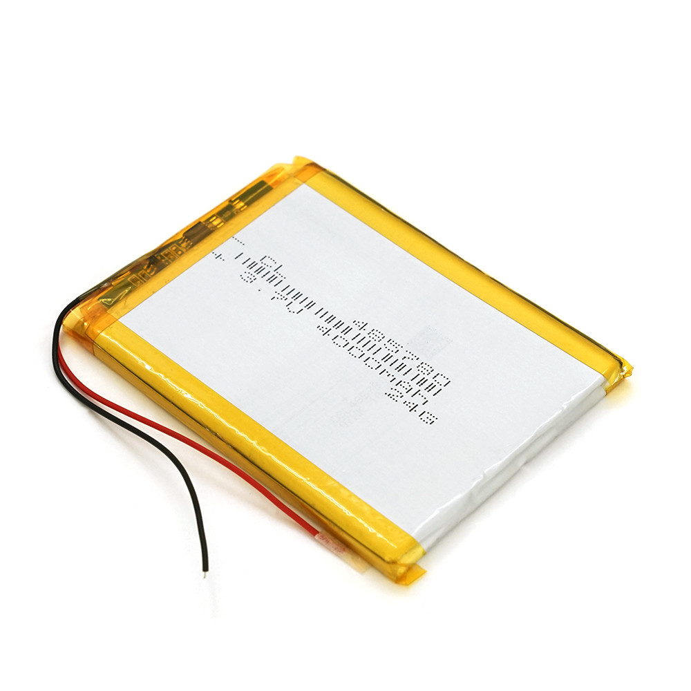 Lithium polymer battery 4.8*57*80mm (Li-ion 3.7V 4000mAh) (ID ...