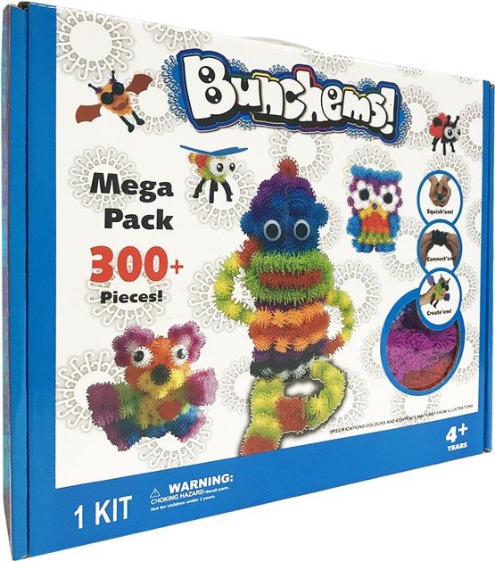 Конструктор липучка Bunchems Mega Pack 300 деталей (ID ...
