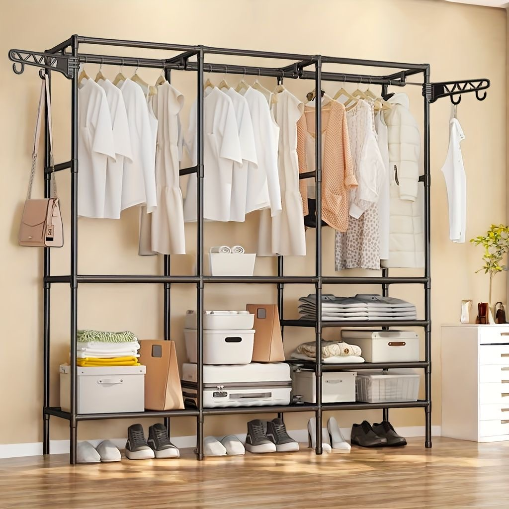 Напольная вешалка для дома / эргономичный стеллаж для обуви / вешалка ...