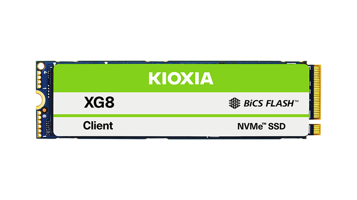 SSD-накопичувач KIOXIA (Toshiba) XG8 2TB PCI-E 4.0 NVMe M.2 (KXG80ZNV2T04) (up to 5800 Mb/s ...