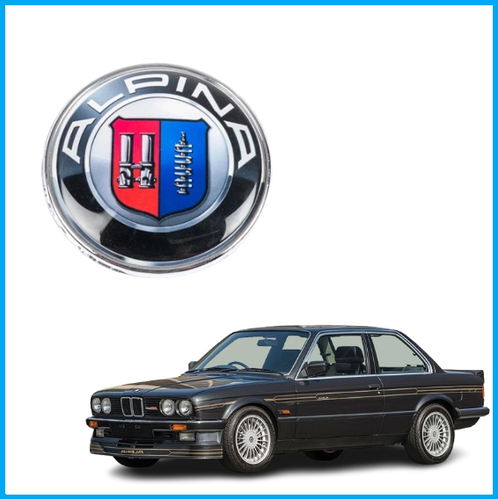 Эмблема BMW 3 серия E-30 1982-1994 82мм Alpina 82мм (ID#2442537033 ...