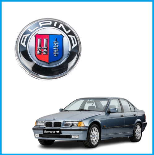 Эмблема BMW 3 серия E36 1990-2000 82мм Alpina 82мм (ID#2442540719 ...