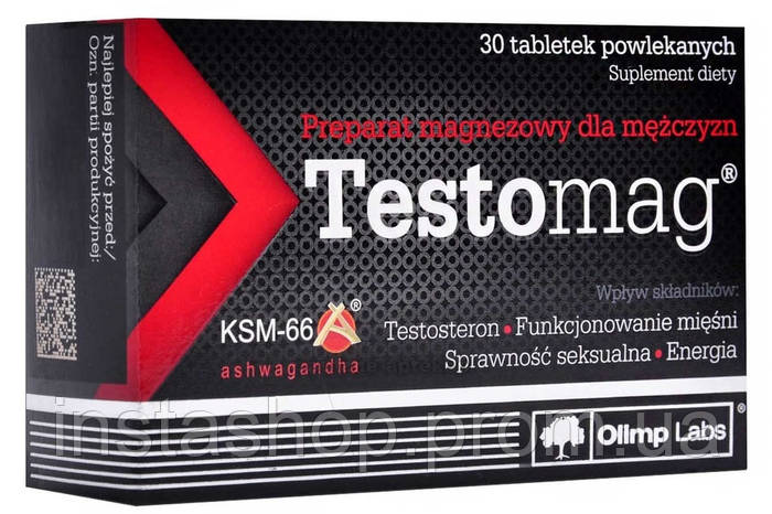 Комплексный тестостероновый препарат Olimp Nutrition Testomag 30 Tabs ...