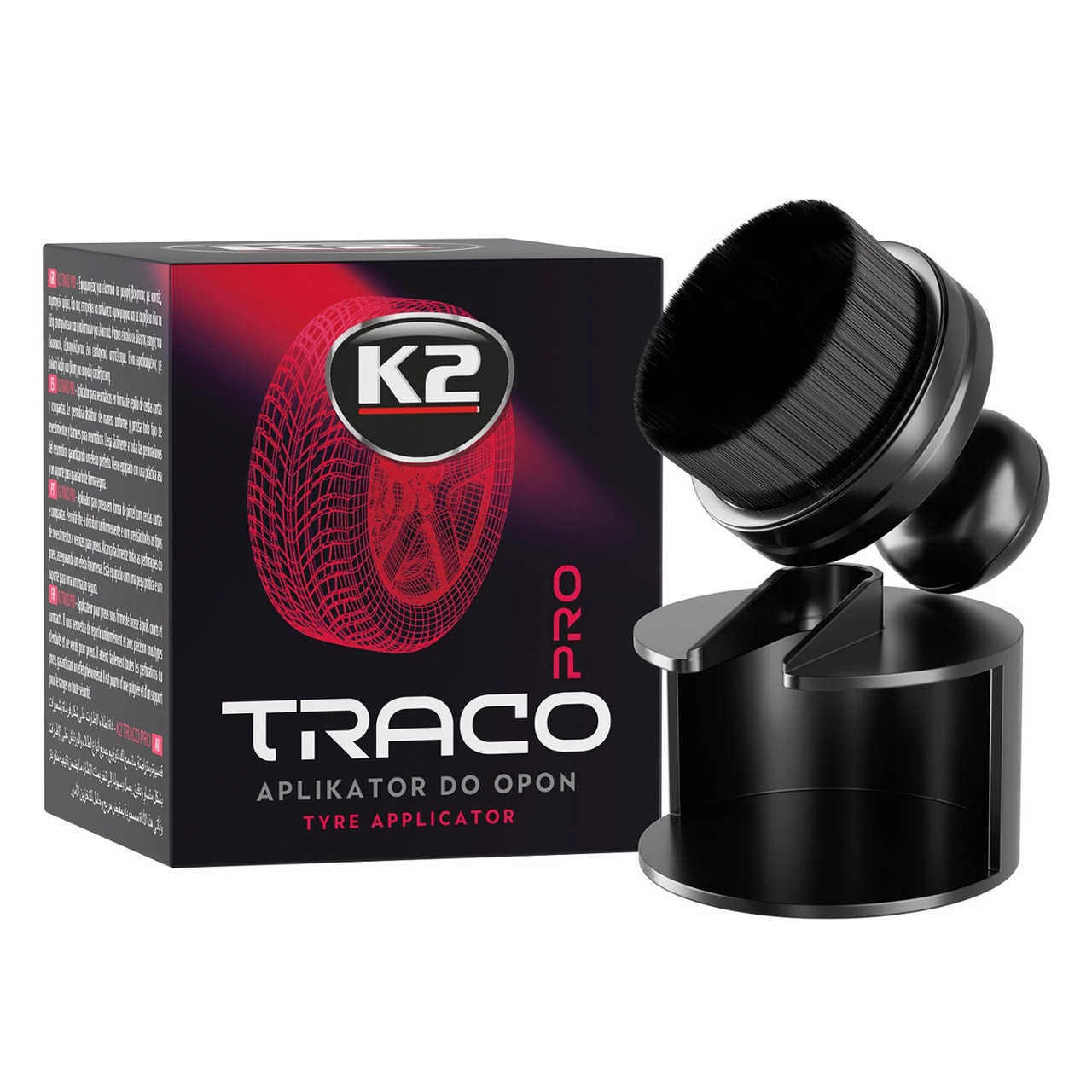 Щітка-аплікатор для полірування шин К2 TRACO PRO чорна (D7040) (ID#2443146033), ціна: 180 ...