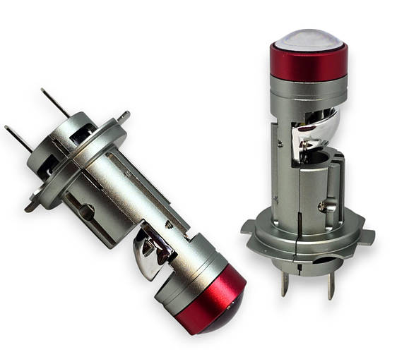 Міні лінза LED. Світлодіодні Міні лінзи H7 12-24V 110W 30000Lm Біле ...