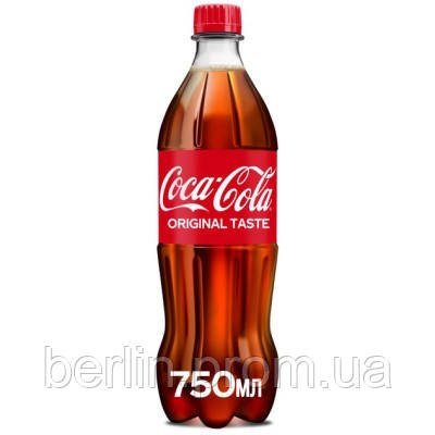 Напій Coca-Cola Безалкогольний сильногазований 750 мл 5449000030245 ...
