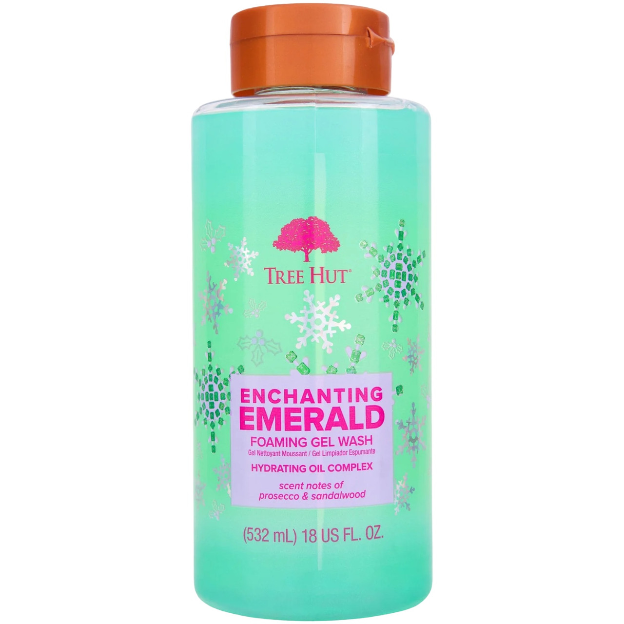 TREE HUT Гель для душу Enchanting Emerald Foaming Gel Wash, 532 мл ...