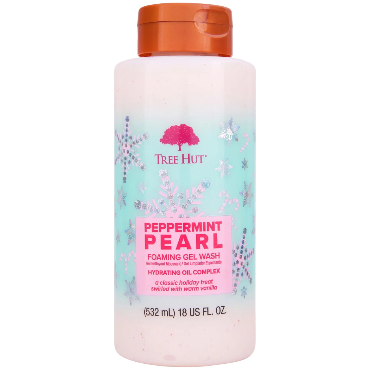 TREE HUT Гель для душу Peppermint Pearl Foaming Gel Wash, 532 мл, цена ...