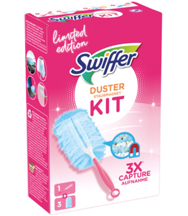 Swiffer Duster Kit Pink Limited Edition щітка для прибирання (піпідастр ...