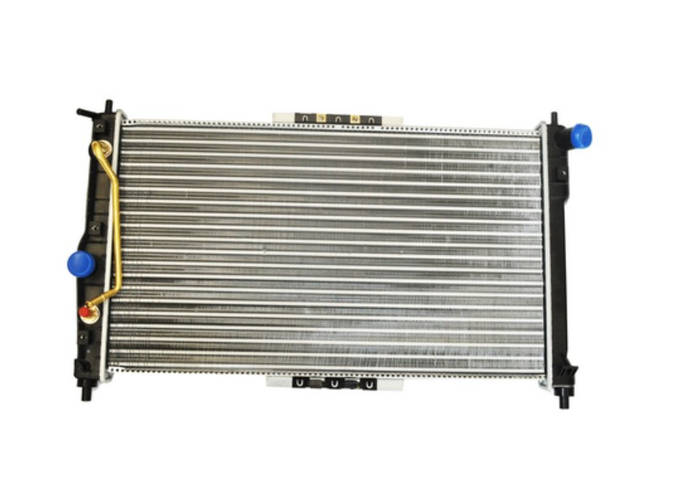 Радіатор охолодження DAEWOO LANOS (з кондиціонером) АЛЮМІНІЙ основний ...