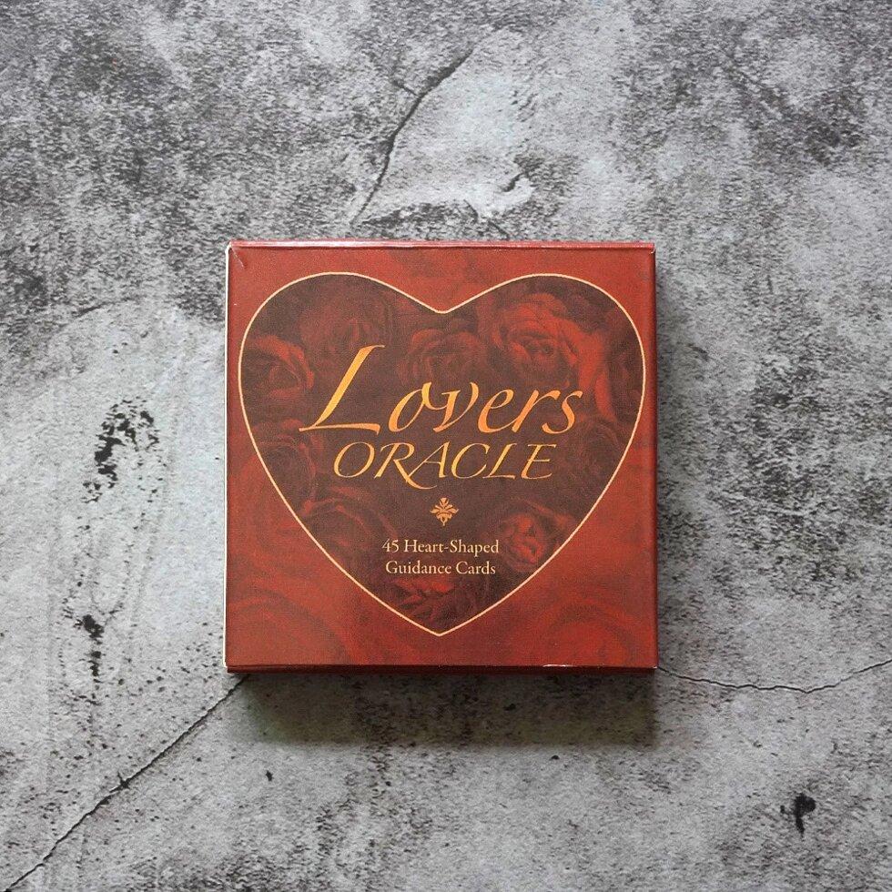 Любовний Оракул 45 карт ручок у формі серця. Lovers Oracle 45 Heart ...