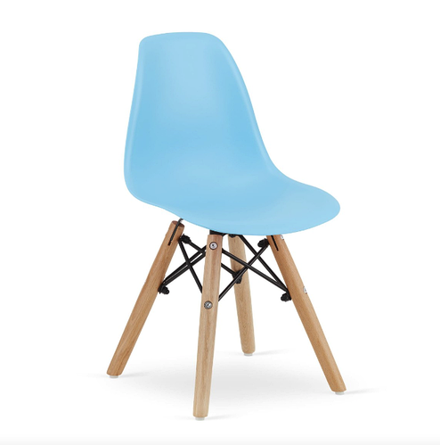 Детский стульчик Leobert Zubi со спинкой голубой BRASIL (ID#2445568711 ...