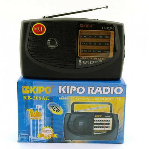 FM-радиоприемник KIPO KB-308AC, Радио переносное фм, Радиоприемники ...