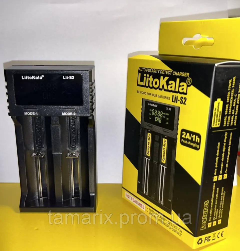 Універсальний зарядний пристрій LiitoKala Lii S2 Li-ion, LiFePO4 (ID ...
