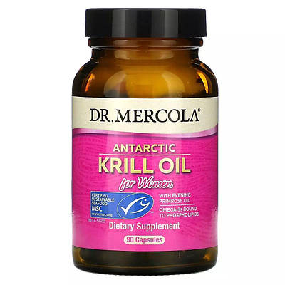 Олія криля арктичного Krill Oil Dr. Mercola 60 капсул (19997), 1535557 ...