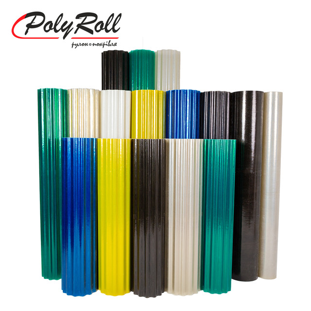 Прозрачный шифер PolyRoll в Украине