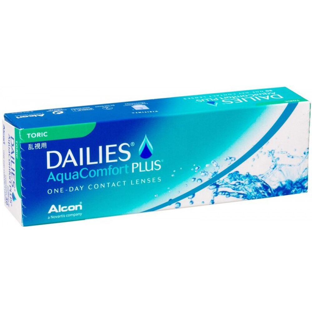 Alcon Dailies Aqua Comfort plus Toric (Упаковка 30 шт) Контактные линзы ...
