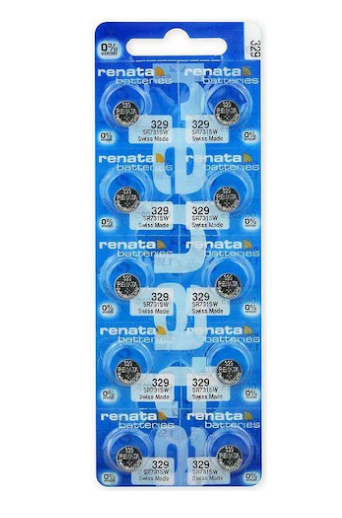 Батарейки-Таблетки Renata 329 10шт. на блистере: продажа, цена в Киеве ...