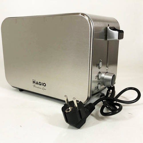 Елегантний тостер Magio MG-284, 800 Вт, 7 режимів піджарювання, функція розморожування, стильний ...