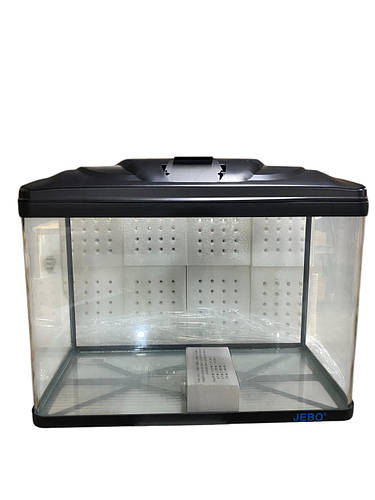 Акваріум Jebo LED, 60 літрів, 610х310х480 мм, чорний (ID#2449413152 ...
