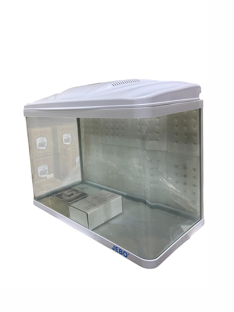 Акваріум Jebo LED, 60 літрів, 610х310х480 мм, білий (ID#2449402950 ...