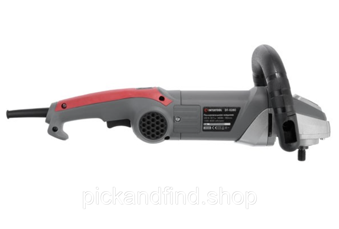 Автополірувач для авто 1000-3000 об/хв INTERTOOL на 1400 Вт, Полірувальна машинка, Апарат для ...