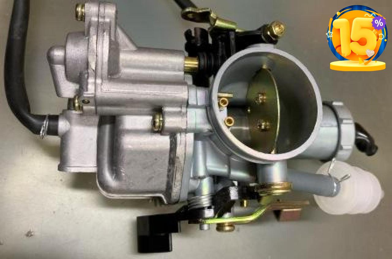 Карбюратор на четырехтактный 4Т CB/CG 200 (PZ30, ускорительный насос, дроссель под трос) VDK (ID ...
