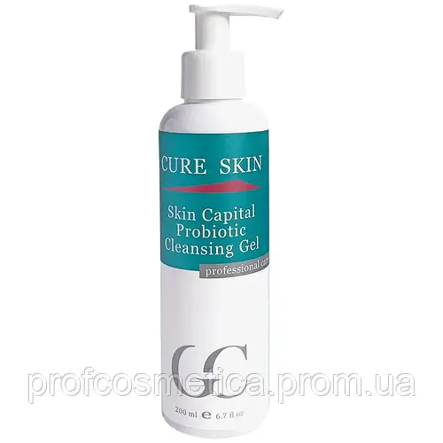 Cure Skin Пробиотический очищающий гель для кожи лица предотвращает ...