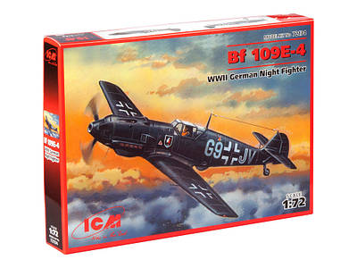 Пластикова модель 1/72 AZ model 7888 німецький винищувач Messerschmitt ...