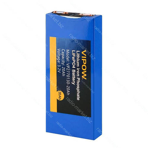 Аккумулятор LiFePo4 VP2770130 20Ah (ID#2255853755), цена: 873.40 ₴, купить на Prom.ua