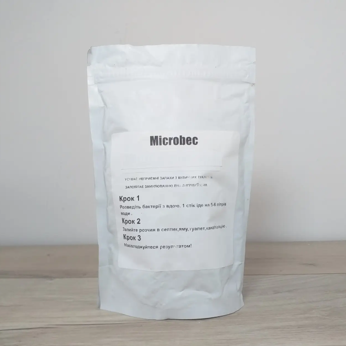Средство Microbec Ultra для выгребных ям и септиков в стиках, 3 шт/уп ...